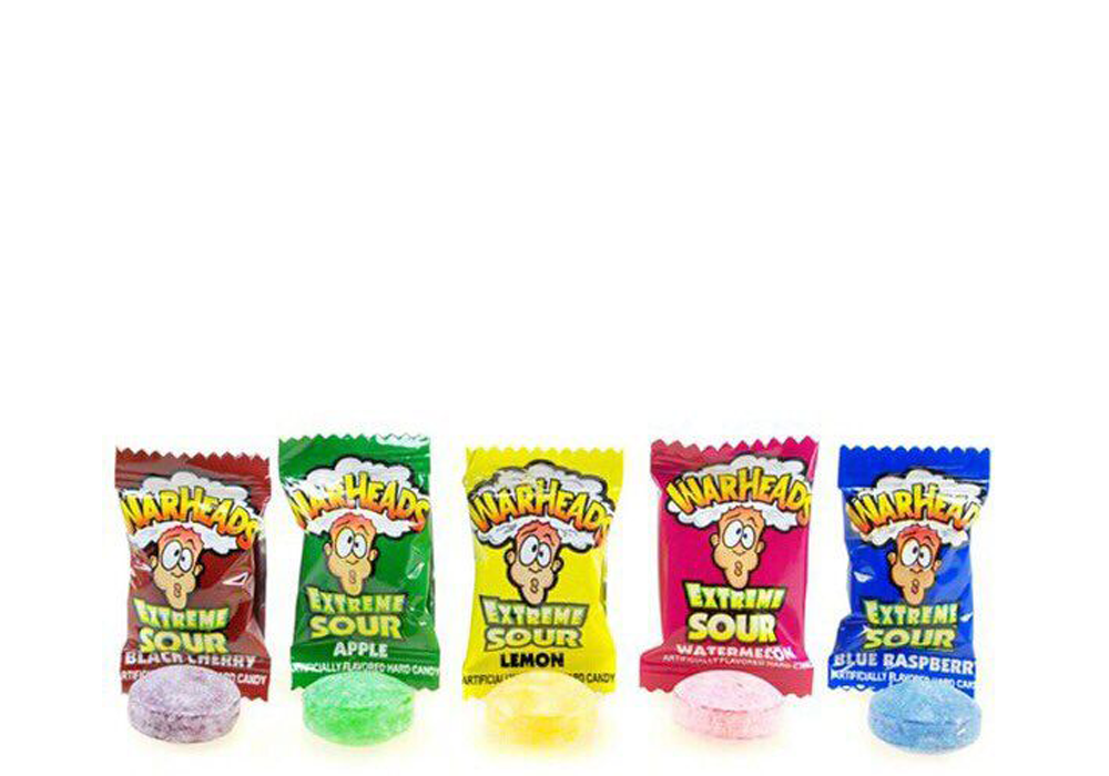 WARHEADS WEDGIES PEG BAG – Candy Rush