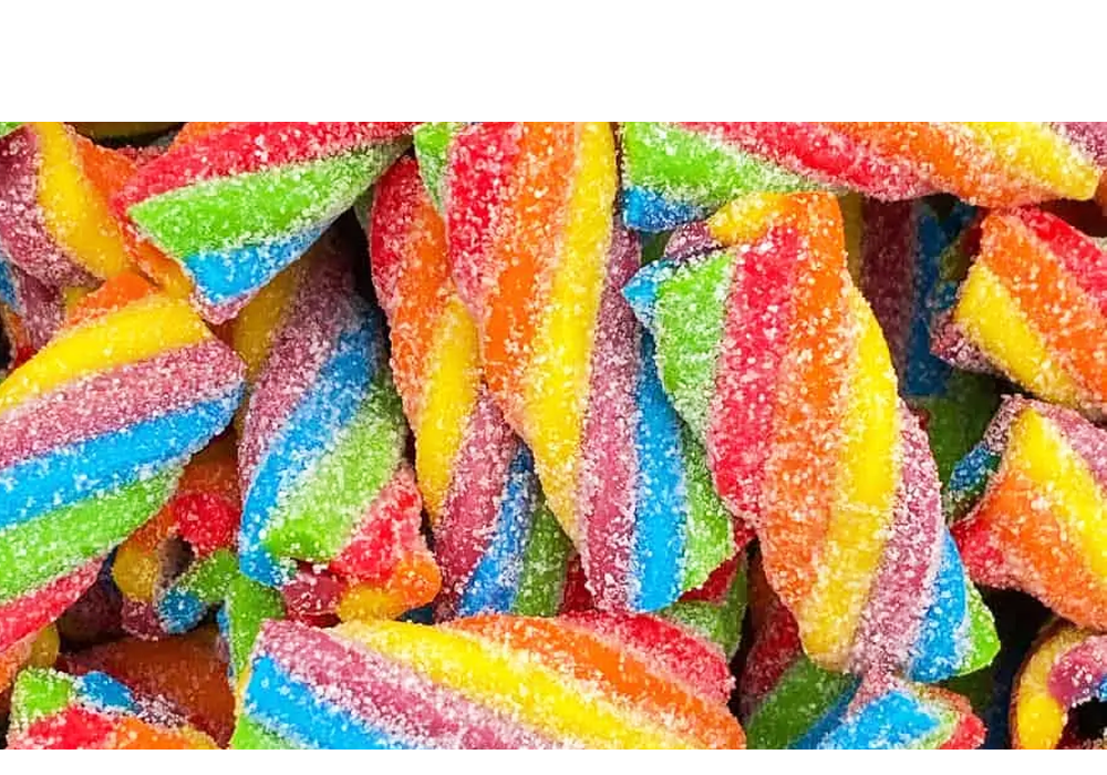 WARHEADS WEDGIES PEG BAG – Candy Rush