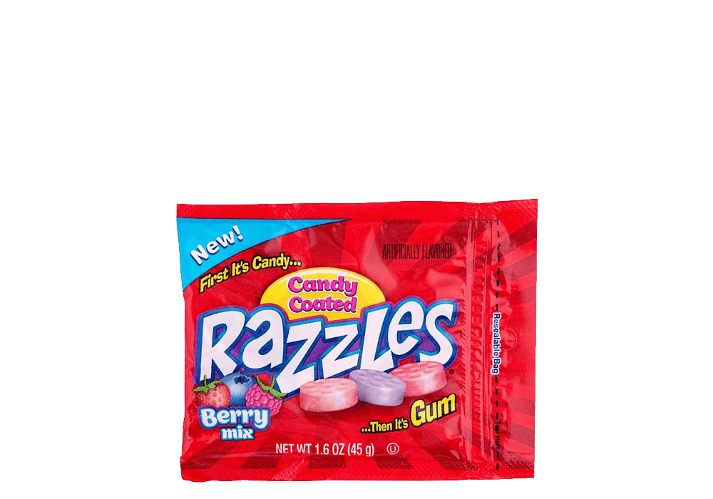 RAZZLES GUM SOUR – Candy Rush